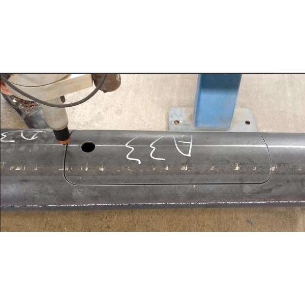 Quality CNC Laser Light Pole Door Cutting Machine, Model LDC-350/2000 for sale