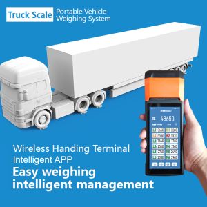 Quality Mobile Truck Scale - 10-100 Tons Capacity, Steel Platform, IP67 Protection for sale