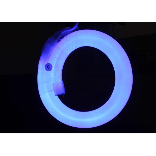 Quality Blue Flex LED Neon Tube Light 14mm by 26mm Waterproof Soft Neon Strip Lights Featuring 120pcs SMD2835 High Brightness Suitable for Indoor Outdoor for sale