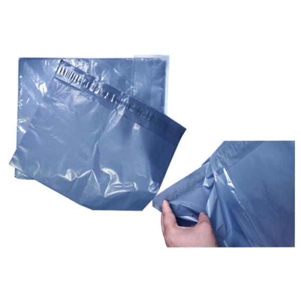 Quality Fully Recycled PE Resin Grey Poly Mailer Bags For Non Fragile Items for sale