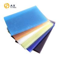 Quality Lake Blue 4mm Polycarbonate Hollow Sheet for sale