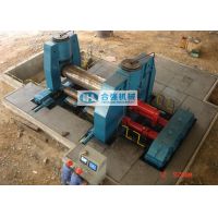 Quality Level Down Type NC Control 3 Roller Plate Bending Machine for sale