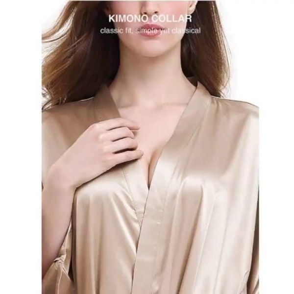 Quality Spring 100% Mulberry Silk Sleepwear , V Neck 22 Momme Silk Pyjamas for sale