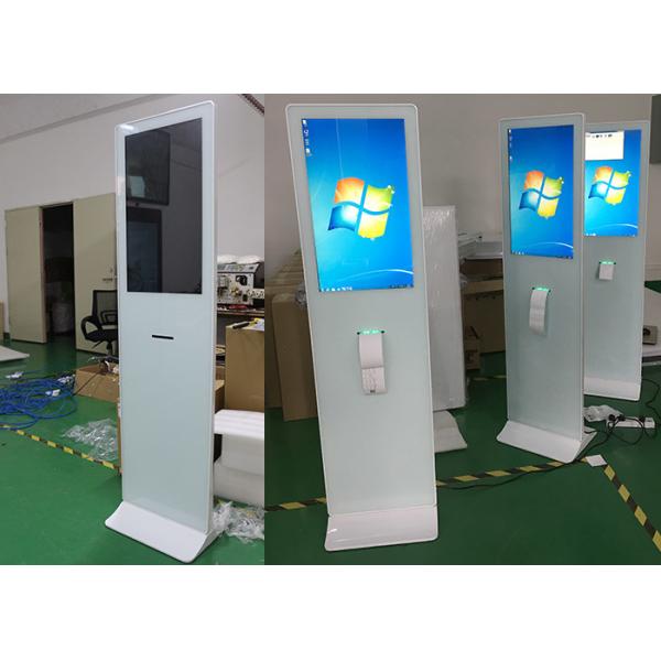 Quality Customized all in one touch screen kiosk with 80mm printer build in capacitive for sale