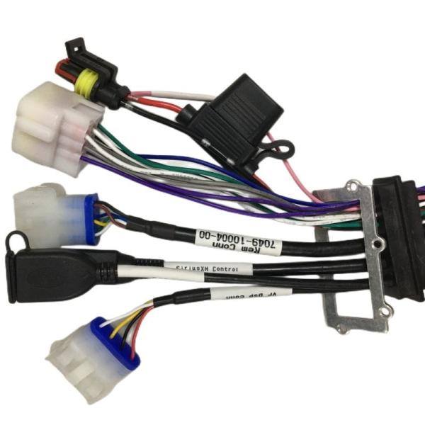 Quality Round Electronic Wire Harness Pure Copper Car Stereo Connectors for sale