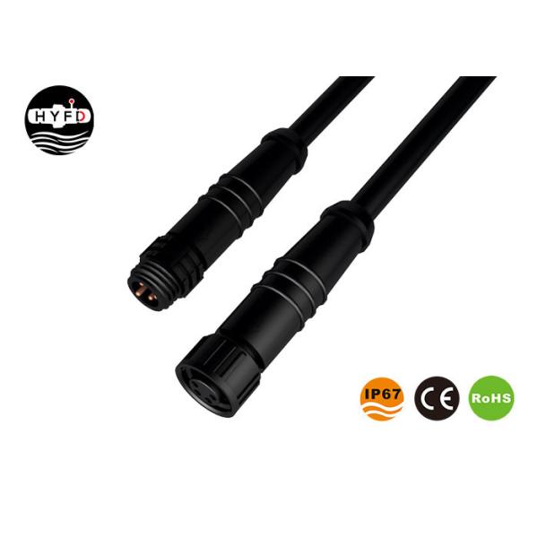 Quality IP67 2 Pin 3 Pin 4 Pin 5A 1.0mm m8 electrical connector for sale