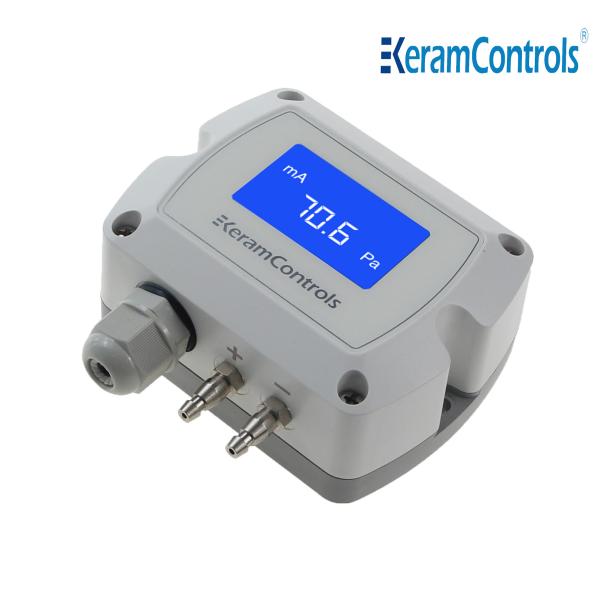Quality LED Display Air Pressure Transducer Sensor 0-5V HVAC for sale