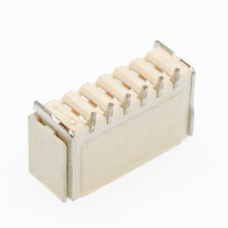 Quality 1.0mm Wafer Socket Horizontal Vertical Buckle Patch Pin Holder High-Temperature Resistant Phosphor Bronze Connector for sale
