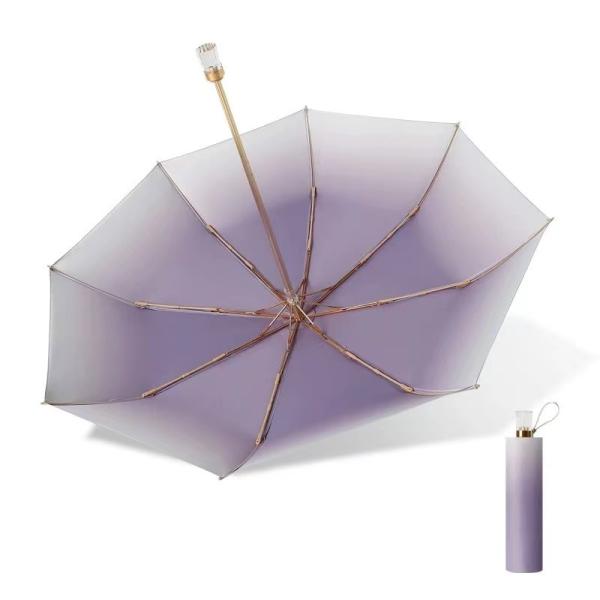 Quality Metal Shaft Frame Custom Gradient Shade Umbrella Popular for Women All in 1 for sale