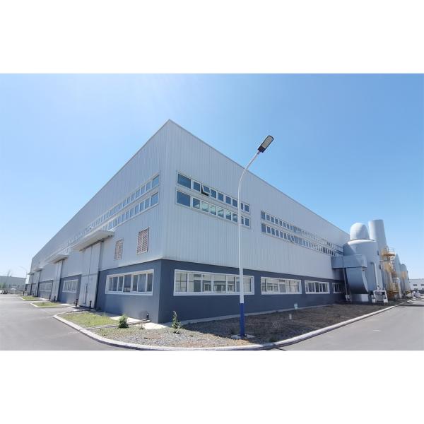 Quality 100*50 Prefab Metal Warehouse High Strength Steel for sale