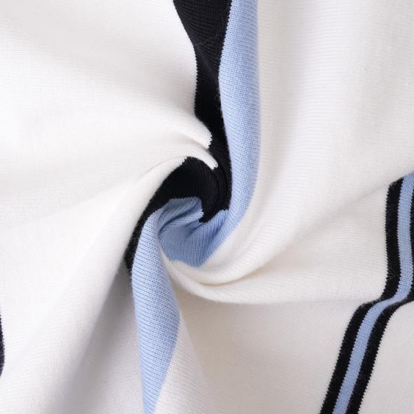 Quality Breathable Striped Cotton Fabric for sale