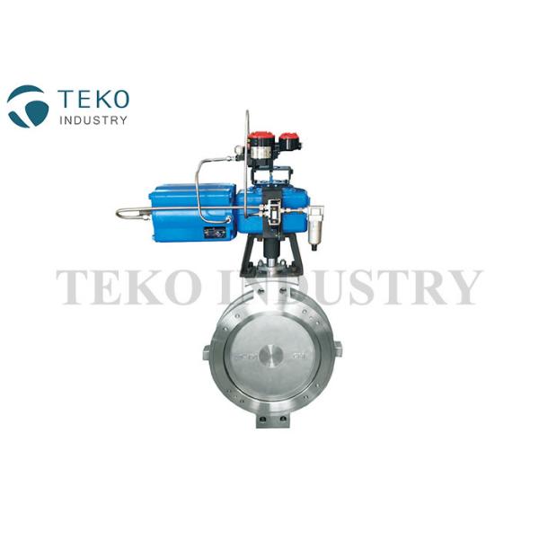 Quality 4 Inch High Performance Butterfly Valves Pneumatic Actuated Modulating With YTC for sale