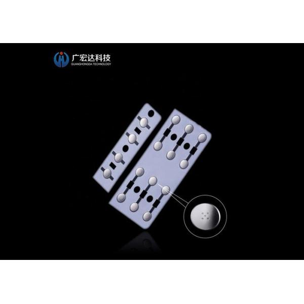 Quality Stainless Steel SUS301 Metal Dome Keys Telecommunication Equipment Application for sale