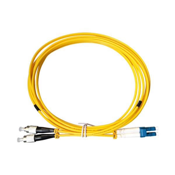 Quality Waterproof Single Mode Fiber Patch Cord PVC / LSZH Jacket 0 . 3dB Insertion Loss for sale