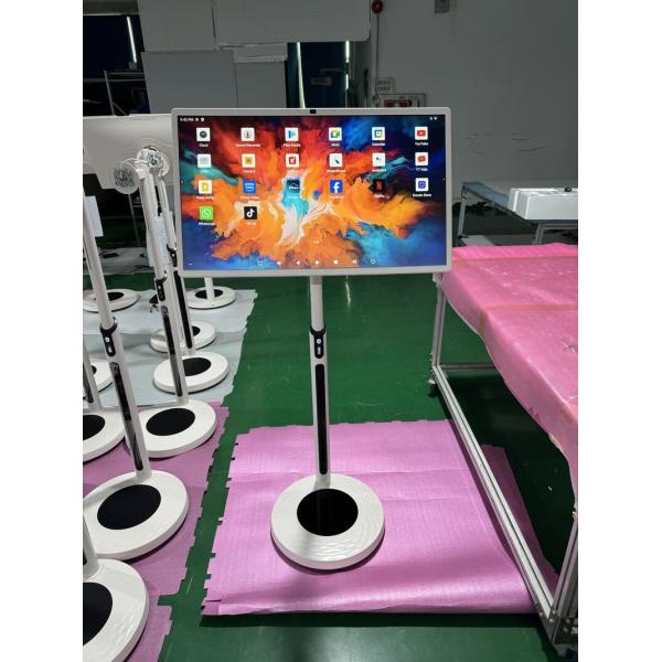Quality iBoard 32 Inch Android 13 Smart Touch Screen Wireless Display In-Cell With Camera 5-7H Long Battery Life Adjustable Stand for sale