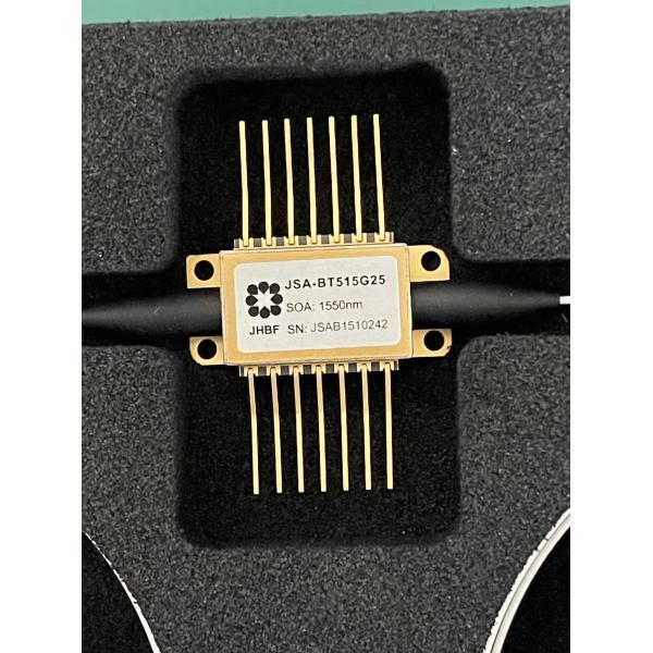 Quality Janhoo 1550nm Polarization Maintaining Butterfly SOA Semiconductor Optical for sale