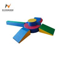 Quality PVC Children's Climbing Combination for Sensory System Training and Balance Beam for sale