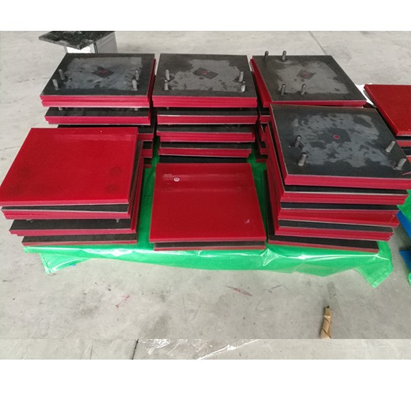 Quality Expanded Metal Back Urethane Lining Polyurethane Chute Liner Plates for sale