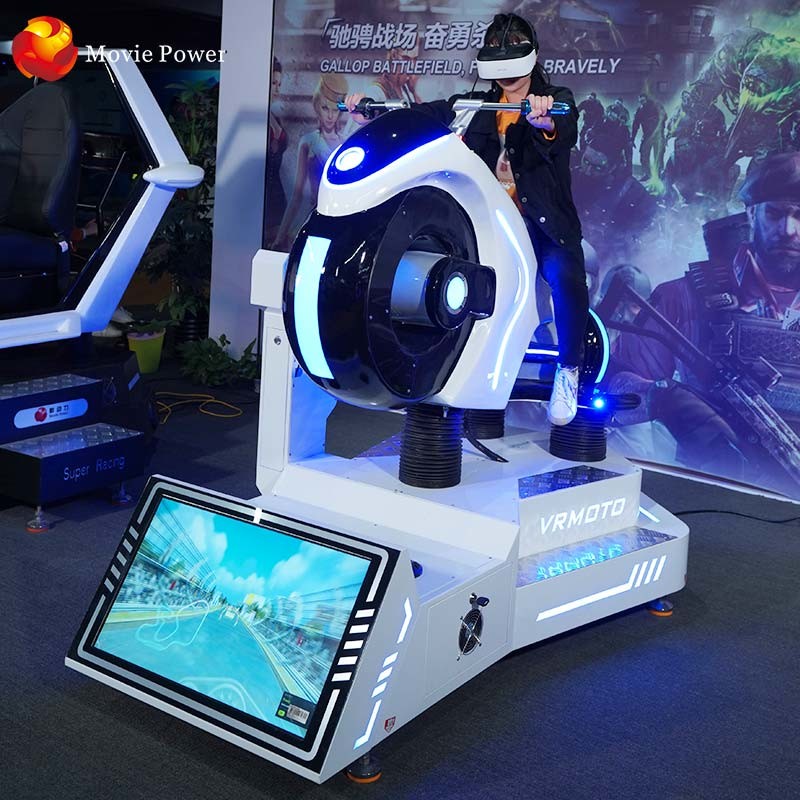 Quality Amusement Park 9D VR Race Car Simulator Games Machine for sale