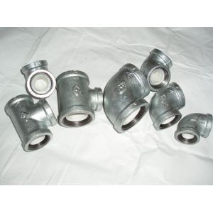 Quality NPT Galvanized Malleable iron pipe fittings for sale