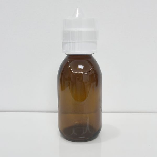 Quality 90ml Pharma Glass Makatussin Bottle for sale