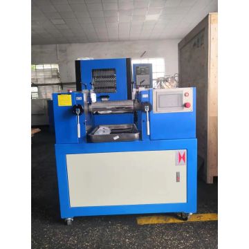 Quality Humanized PLC Control 14 Inch Lab Two Roll Mill for sale