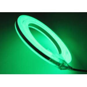 Quality Green Double Sided Neon Flex 110V Input IP65 Waterproof Protection Rating for sale