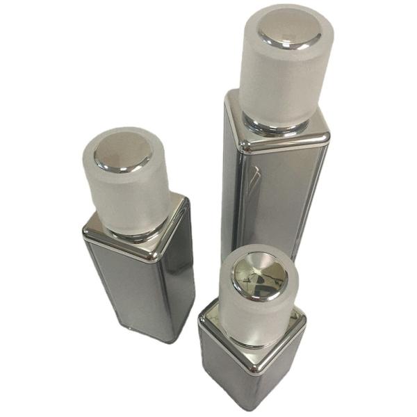 Quality 30ml Bottle Box 100ml Plastic Spray Bottle Square Luxury Bottle Packaging for sale