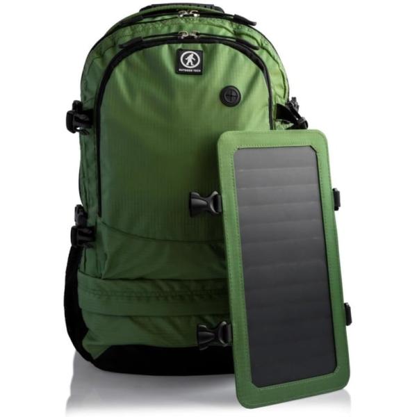 Quality PVC Nylon Solar Panel Backpacks 40L Waterproof 800 Grams Customized for sale