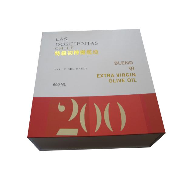 Quality CMYK Rigid Paper Boxes Rectangle Cardboard Package OEM C2S for sale