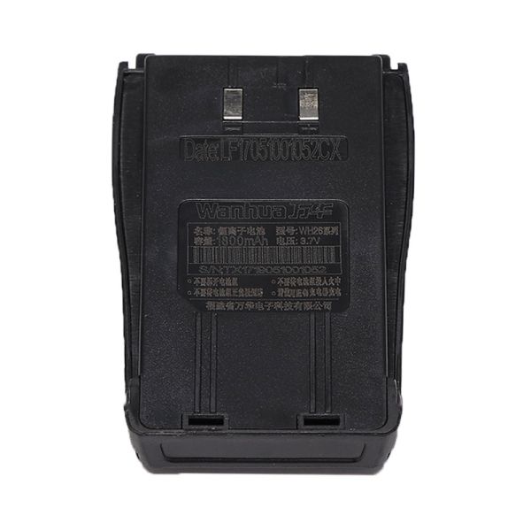 Quality High Capacity Li-on Battery for Wanhua26/27 Two Way Radio Walkie Talkie Accessories for sale