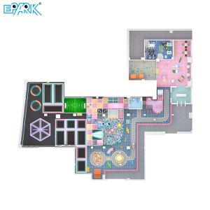 Quality 750m² Kids Dream Indoor Playground Adventure Park Fun for sale