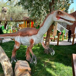 Quality Robotic Real Animatronics Dinosaurs Waterproof For Restaurant / Hotel for sale
