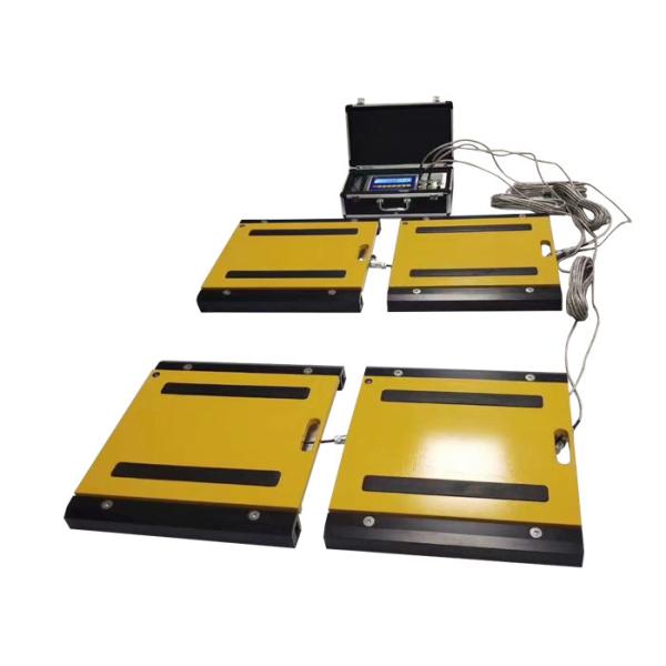Quality Wireless 50T lCD Axle Weight Scale Alloy Steel for sale