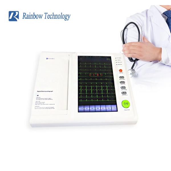 Quality Portable 12 Channels 12 Leads Medical ECG Machine for sale