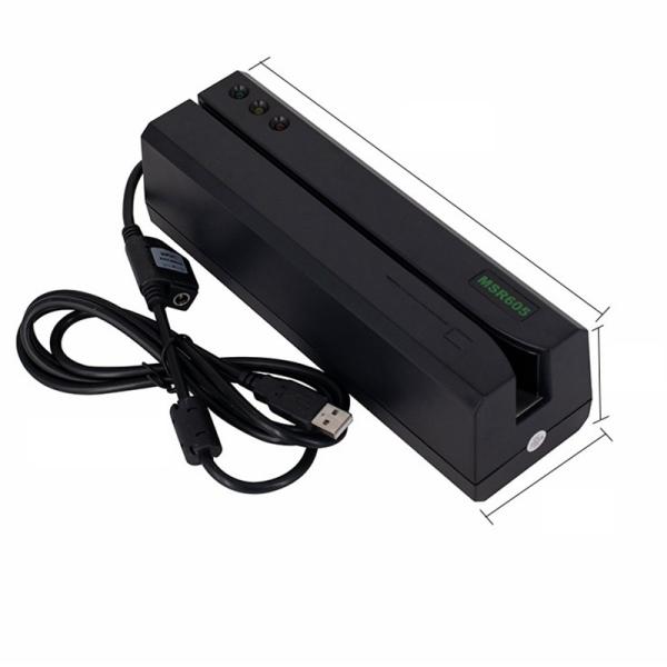 Quality MSR605 Magnetic Stripe Card Reader Writer for Windows USB 3 Tracks and Software Suite for sale