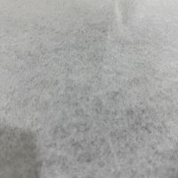 Quality Lightweight 60g Non Woven Fusible Interlining Fabric White for sale