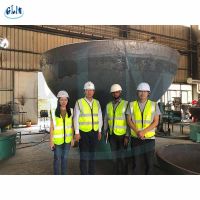 Quality SA516 Gr60 2:1 Elliptical Head Dish End 1800mm Diameter 15mm Thickness for sale