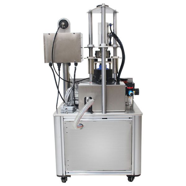 Quality 220V/50/60HZ Automatic Vacuum Capping Machine for Food Sauce Jars Glass for sale