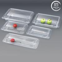 Quality Custom Transparent Disposable Fruit Container - Plastic PET Tray For Fresh for sale