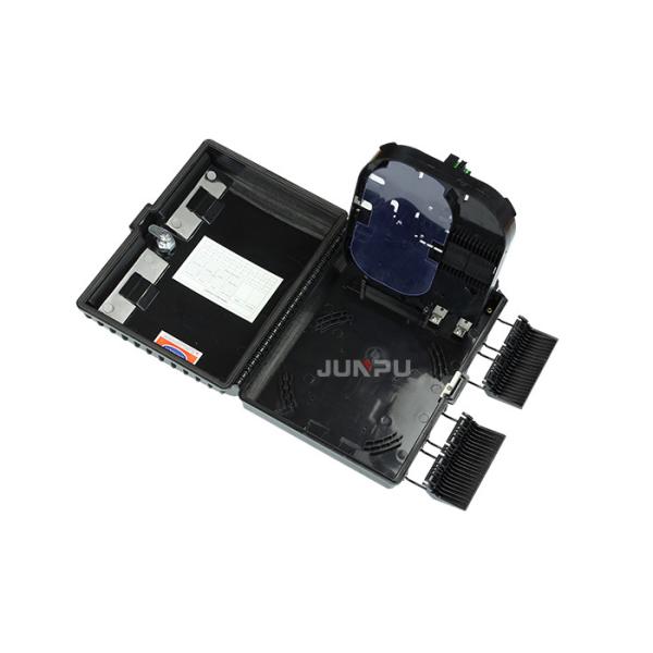 Quality Black 16 Core Fiber Optic Cable Termination Box ABS 1X16 SC PLC Splitter for sale