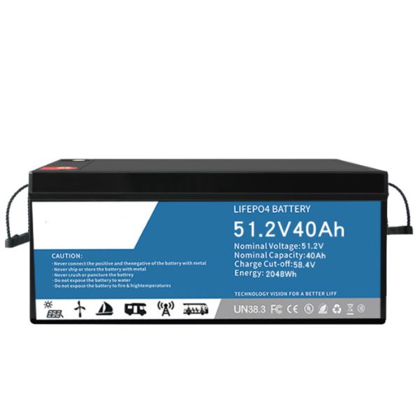 Quality 40AH 51.2V Li Ion Battery For Solar , Multifunctional Solar Batteries Lithium Ion for sale