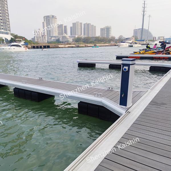 Quality Kaishin Finger Dock Marine Water Floating Berth Dock For Yacht Club Pontoon for sale