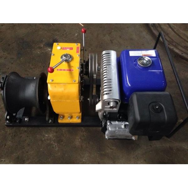 Quality Gasoline Cable Winch Puller Witn Honda / YAMAHA Engine For Power Construction for sale