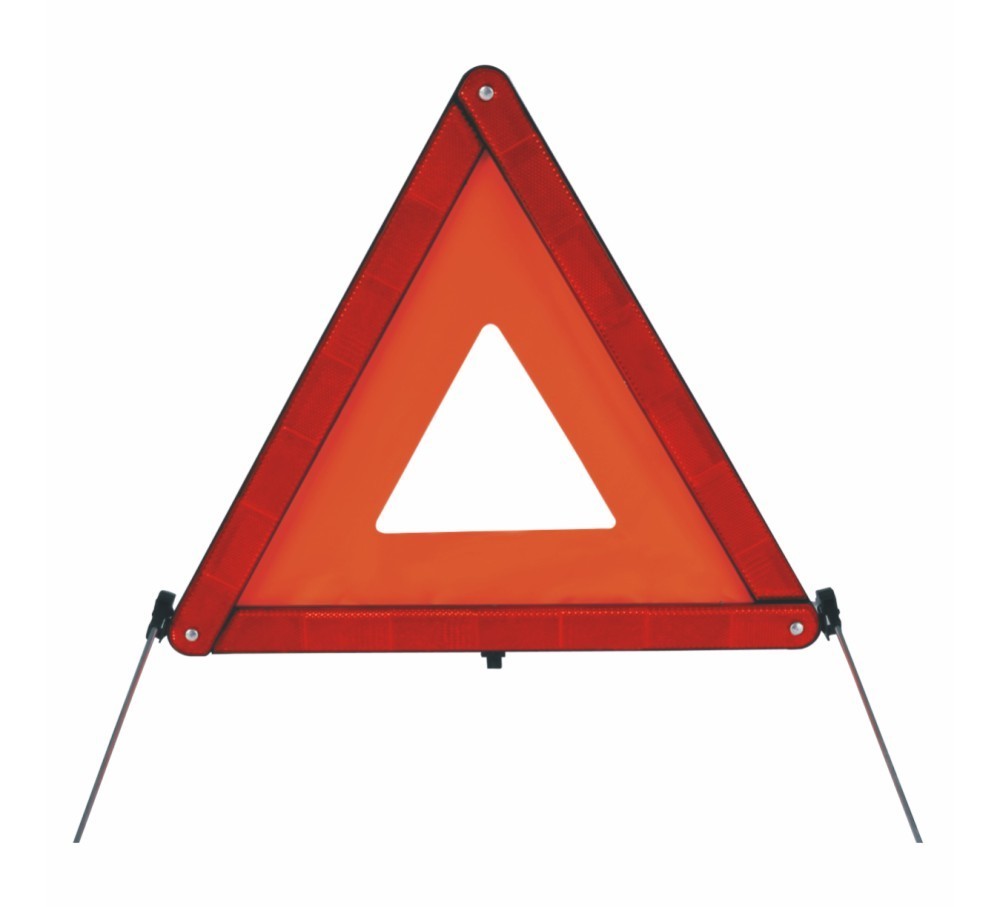 Quality 43 X 43 X 43CM Easily Assemble Outdoor Road Car Warning Reflective Triangle for sale