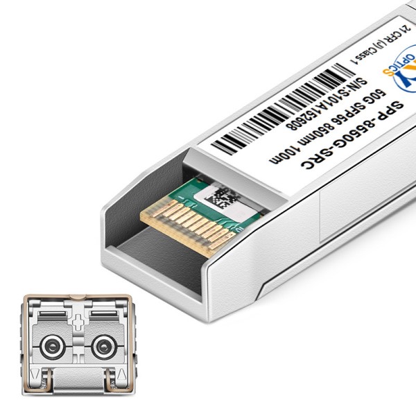 Quality 50GBASE-SR SFP56 50G Transceiver Supported DDM / DOM With Duplex LC Connector for sale