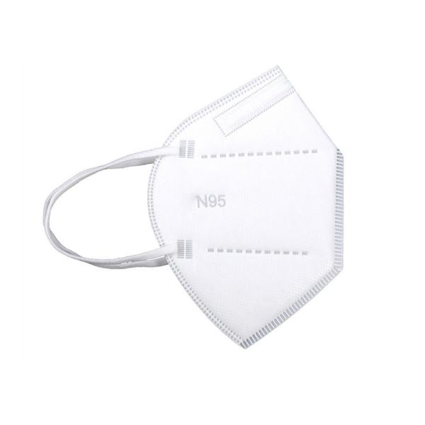 Quality 5Ply Medical N95 Mask White Disposable Face Protective Breathable for sale