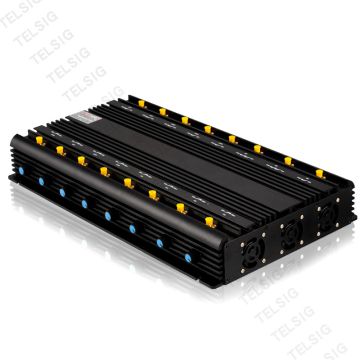 Quality Shield Cell Phone GSM 2G 3G 4G 5G Jammer 16 Band Jammer Desktop 2.4 ghz Wifi for sale