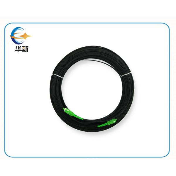 Quality OEM Pre Connectorized Drop Cable Fiber Optic Jumper SM G657A1 G657A2 SX FTTH FTTR SC/APC-SC/APC for sale