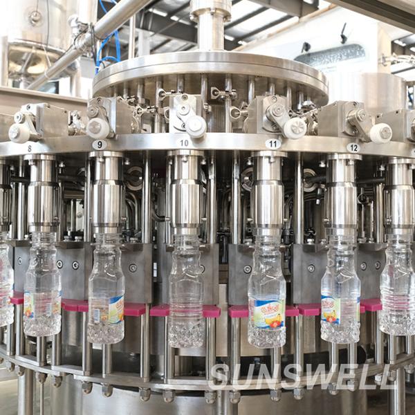 Quality Stable Performance Small Juice Filling Machine 15000BPH Square Bottle 5000 KG for sale